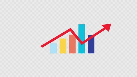 Rising Graph Stock Footage ~ Royalty Free Stock Videos | Pond5