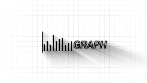 Upward trend progress animated bar graph... | Stock Video | Pond5