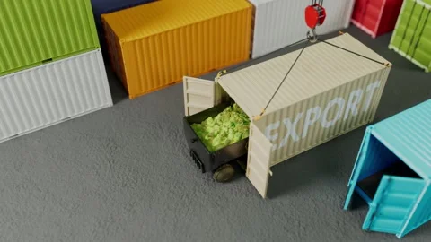 Uranium being loaded into a shipping con... | Stock Video | Pond5