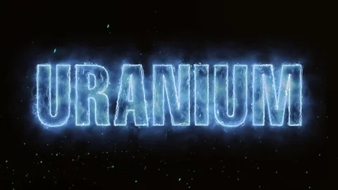 Uranium Word Burning Realistic Fire Flam... | Stock Video | Pond5