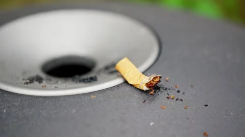 Outdoor Cigarette Disposal Stock Videos – Royalty-Free HD & 4K Videos