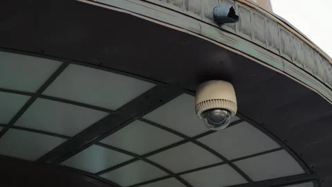 Urban Cinematics: Cinematic Shot of CCTV... | Stock Video | Pond5