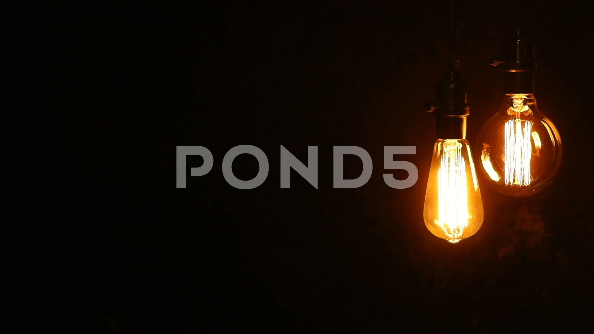 Hanging Light Bulbs Wallpaper