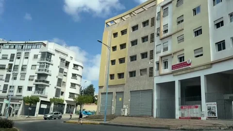 Urbanization plan transforms Sidi Moumen... | Stock Video | Pond5