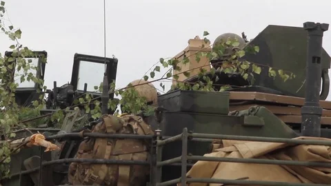 U.S. Army combined arms battalion conduc... | Stock Video | Pond5