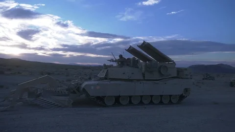 U.S. Army M1150 Assault Breacher Vehicle... | Stock Video | Pond5