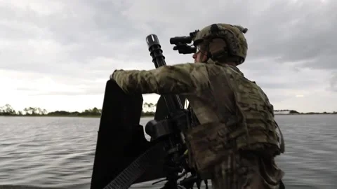 U.S. Army Special Forces soldier travell... | Stock Video | Pond5