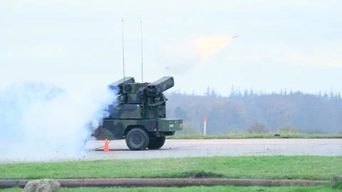 U.S. Army Stinger Missile Live Fire from... | Stock Video | Pond5