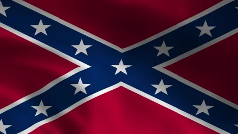 Confederate Flag Waving Stock Videos – Royalty-Free HD & 4K Videos