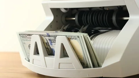 US Dollar. Counting 100 dollar bills usi... | Stock Video | Pond5