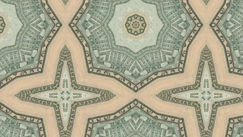 US Dollar money bill mosaic in abstract ... | Stock Video | Pond5