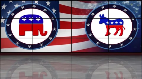 US Election Virtual Green Screen Backgro... | Stock Video | Pond5