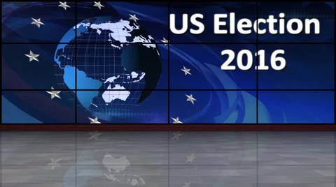 US Election Virtual Green Screen Backgro... | Stock Video | Pond5