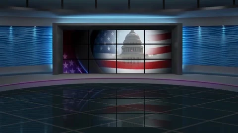 US Election Virtual Green Screen Backgro... | Stock Video | Pond5