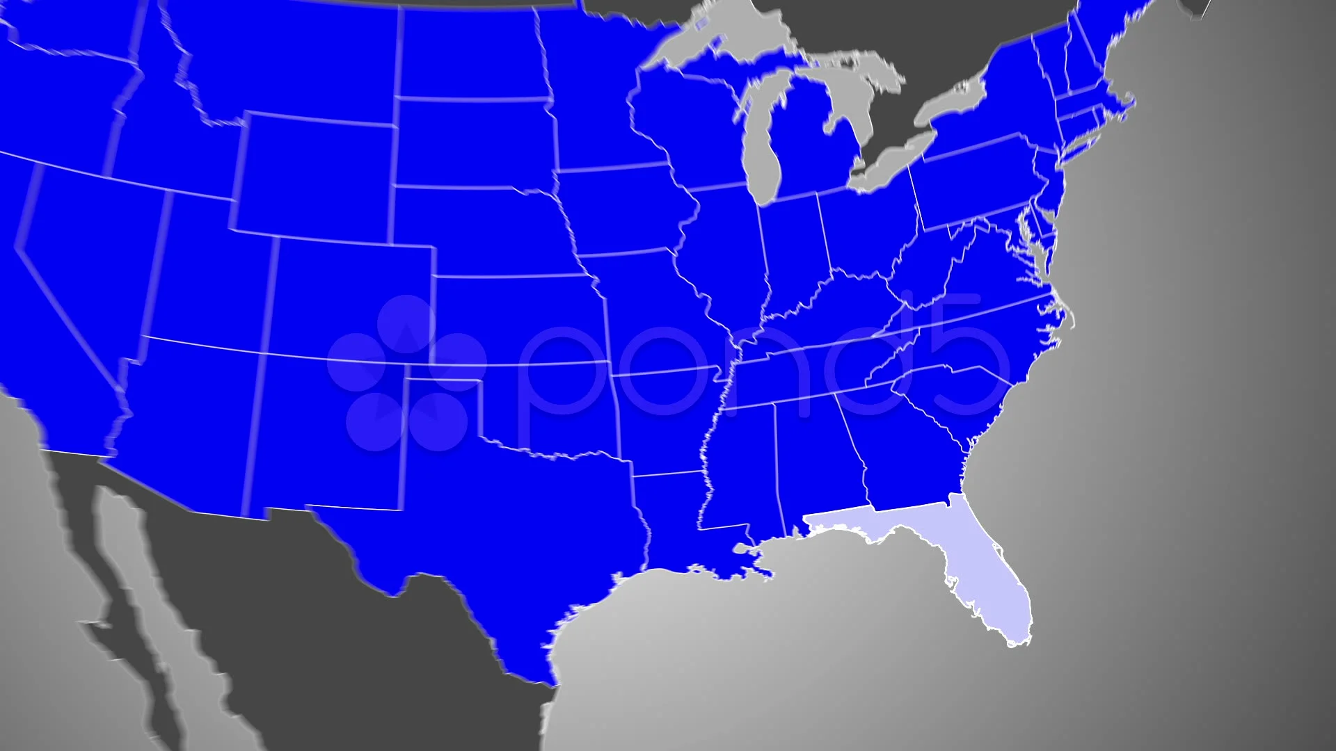 Us Map Florida