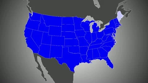 Maine Zoom Map Stock Videos – Royalty-Free HD & 4K Videos