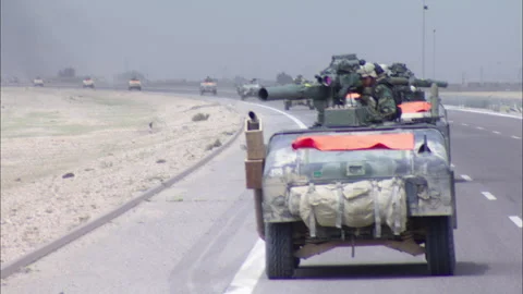 Humvee Iraq Stock Footage ~ Royalty Free Stock Videos | Page 2