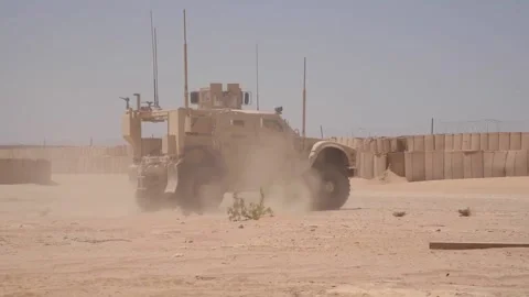 Military Compound Stock Video Footage | Royalty Free Military Compound ...