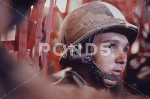 Photograph: U.S Paratroopers, War Zone C, Tay Ninh Province, South ...