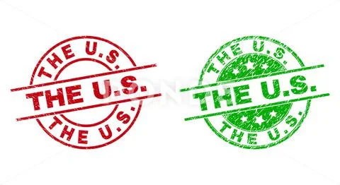 THE U.S. Round Watermarks Using Unclean Texture Illustration #149891148