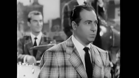 USA - 1951 - Butch Stone starts singing ... | Stock Video | Pond5