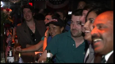 USA: Club-goers crowd downtown Los Angel... | Stock Video | Pond5