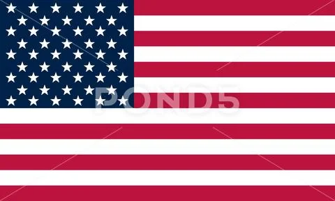 PSD Photoshop Template: USA Flag, American Flag #169646385
