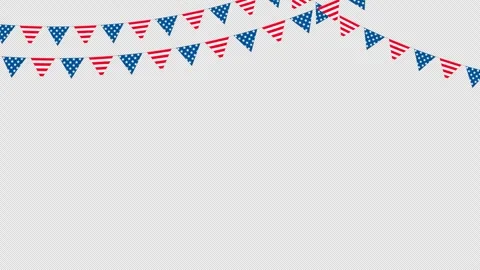 Flag Bunting Stock Videos – Royalty-Free HD & 4K Videos