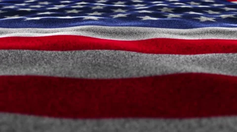 USA Flag, Textile Carpet Background, Loo... | Stock Video | Pond5
