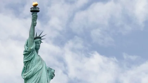 USA New York City, Statue of Liberty, St... | Stock Video | Pond5