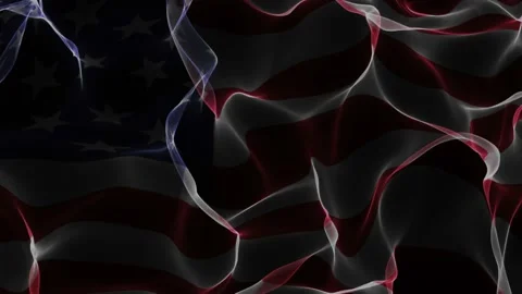 USA Overlay Flag Animation, Background, ... | Stock Video | Pond5