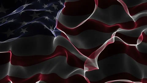 USA Overlay Flag Animation, Background, ... | Stock Video | Pond5