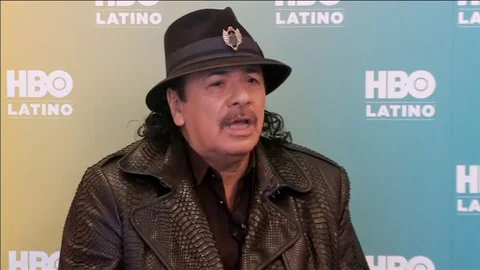 USA/FILE: Carlos Santana's first ever La... | Stock Video | Pond5