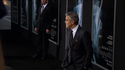 USA/FILE: Sandra Bullock and George Cloo... | Stock Video | Pond5