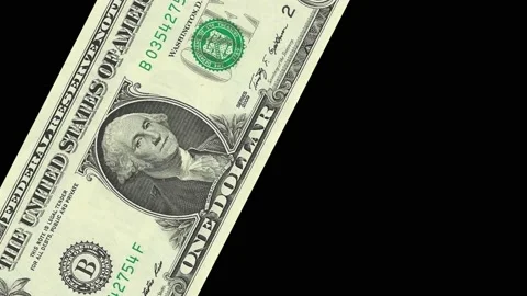 usd dollar bill transition animation. do... | Stock Video | Pond5