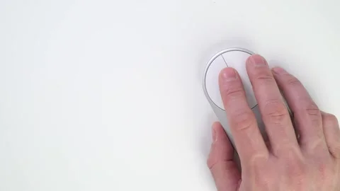 Use the mouse for the computer. Active l... | Stock Video | Pond5