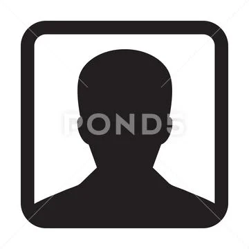 User Icon Vector Male Person Symbol Profile Avatar Sign in Flat Color ...