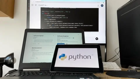 Coding Python Stock Videos – Royalty-Free HD & 4K Videos