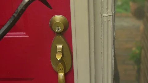 using crowbar on a door | Stock Video | Pond5