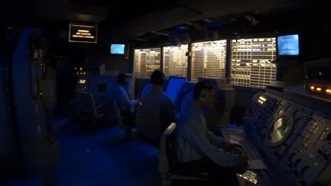 Aircraft Carrier Control Room Stock Footage ~ Royalty Free Stock Videos ...