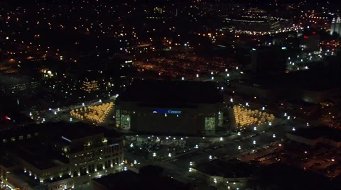 Utah Nightlife City Skyline | Stock Video | Pond5