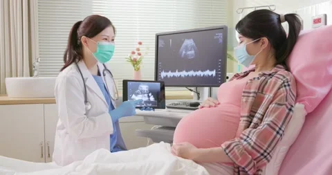 uterus utltrasonographic diagnosis | Stock Video | Pond5