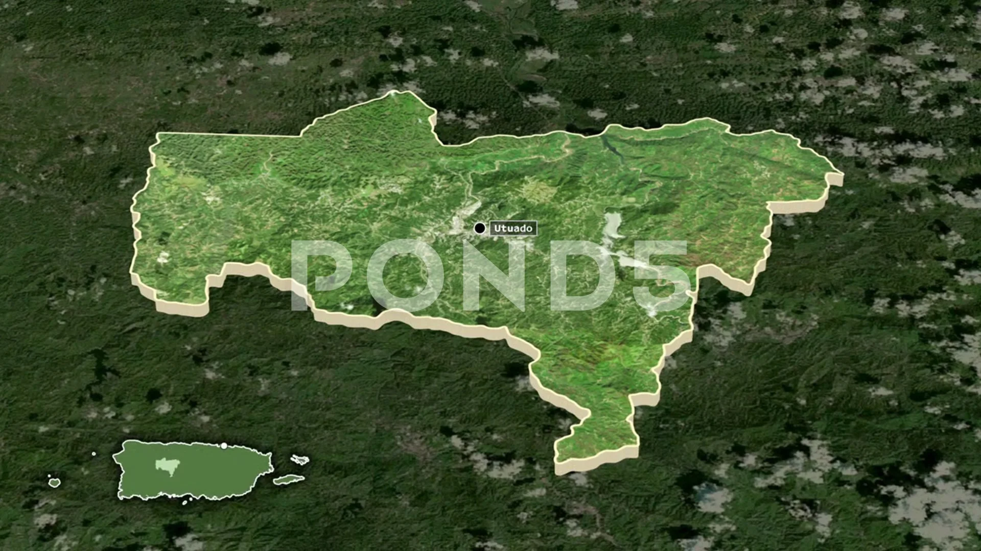 Utuado Puerto Rico Satelite Bo Roncador 603, Utuado, PR 00641