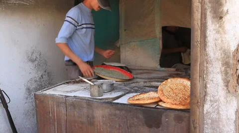 Nan Bread Stock Video Footage | Royalty Free Nan Bread Videos | Pond5