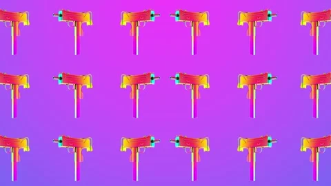 UZI Colorful Looped background | Stock Video | Pond5