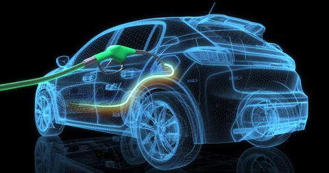 V8 Engine Car Rumbles Awake at Pump Stat... | Stock Video | Pond5