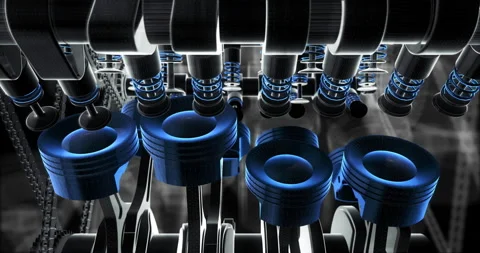 Pistons Moving Stock Videos – Royalty-Free HD & 4K Videos