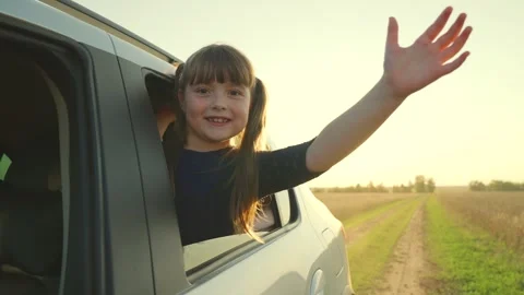 vacation time, freedom summer car ride, ... | Stock Video | Pond5