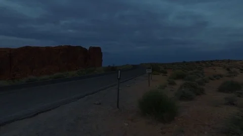 Nevada Desert Night Stock Video Footage | Royalty Free Nevada Desert ...