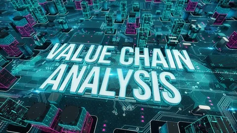 Value Chain Analysis digital technology ... | Stock Video | Pond5
